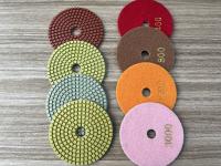China Free Samples When It Is Stock D180MM Dry Wet Flexible Polishing Pads for sale
