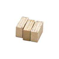 China Good Performance Diamond Saw Blade Tips Flat Sharp Diamond Segment for Marble Cutting for sale