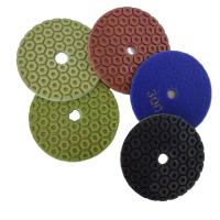 China Dry Wet White Buff Polishing Pad for Shining Surface of Polishing Resin Pad Sandpaper for sale