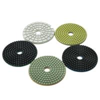 China Dry Wet White Buff Polishing Pad for Shining Surface of Polishing Resin Pad Sandpaper for sale