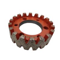 China European Segmented CNC Stubbing Milling Wheel for Continuous Diamond Stone Stubbing for sale