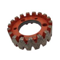 China European Segmented CNC Stubbing Milling Wheel for Continuous Diamond Stone Stubbing for sale