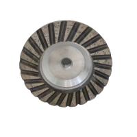 China 125mm Customized OEM Support Diamond Resin Filled Cup Wheel for Granite Marble Grinding for sale