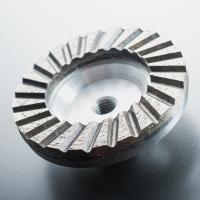 China Customized Support OEM Metal Bond Diamond Angle Grinder Cup Wheel for Stone Polishing for sale