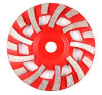 China Customized Support ODM 6 inch Diamond Cup Grinding Wheel for Natural Stone Polishing for sale