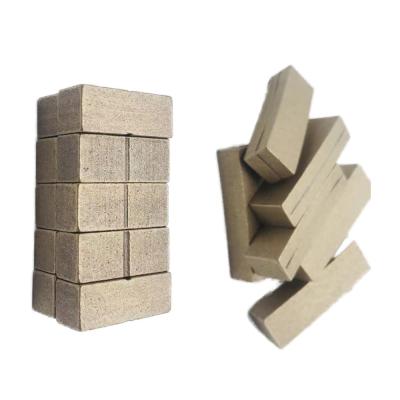 China 24*9.2*10mm High Frequency Brazed Diamond Segments for Marble Cutting Circular Saw Blade for sale