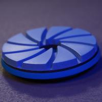 China A-Grade Snail Lock Edge Diamond Polishing Pad For Customized Colors Granite Grinding for sale