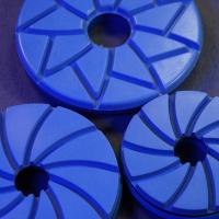 China A-Grade Snail Lock Edge Diamond Polishing Pad For Customized Colors Granite Grinding for sale