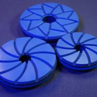 China A-Grade Snail Lock Edge Diamond Polishing Pad For Customized Colors Granite Grinding for sale