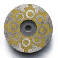China Resin Metal Diamond Powder 3 inch Sintered Diamond Grinding Wheel for Fast Grinding for sale