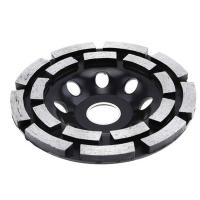 China Diamond Profiling Wheels Sintering Double Diamond Segment Cup Wheel For Stone Grinding for sale