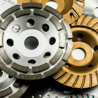 China Diamond Profiling Wheels Sintering Double Diamond Segment Cup Wheel For Stone Grinding for sale