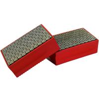 China Electroplated Sponge Diamond Hand Polishing Sanding Block Pads For Marble Granite Ceramic Tile for sale
