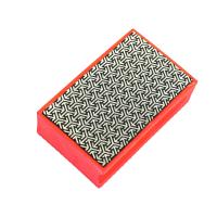 China Electroplated Sponge Diamond Hand Polishing Sanding Block Pads For Marble Granite Ceramic Tile for sale