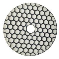 China Round Diamond Tools 3 Steps Dry/Wet Flexible Polishing Pads with Good Performance for sale