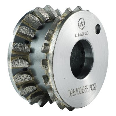 China Cutting Type Diamond Grinding Wheel for Stone Grinding A-Grade by Linsing Abrasive Tools for sale