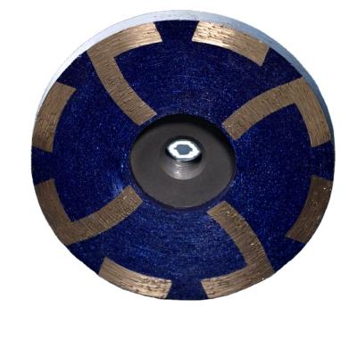 China 40/50 Grit 4 inch Diamond Grinding Cup Wheels with Metal Bonding Agent for sale