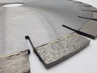 China Good Wear Resistance 350mm U Diamond Saw Blade for Cutting Granite Cold PRESS Process Type for sale