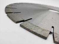 China Good Wear Resistance 350mm U Diamond Saw Blade for Cutting Granite Cold PRESS Process Type for sale