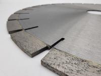 China Good Wear Resistance 350mm U Diamond Saw Blade for Cutting Granite Cold PRESS Process Type for sale
