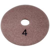 China Marble Granite Bassalt Travertine Quartz 4 Step Flexible Polishing Pads Wet Polishing for sale