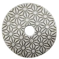 China Marble Granite Bassalt Travertine Quartz 4 Step Flexible Polishing Pads Wet Polishing for sale
