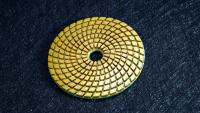 China Buffing Pads D150MM D180MM D230MM Dry Wet Diamond Polishing Disc with High Durability for sale