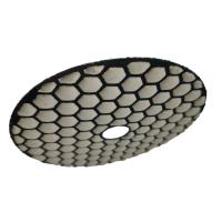 China Customized Colors 3 Step Resin Bond Stone Polishing Pads for High Grinding Efficiency for sale