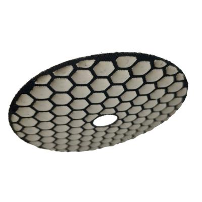 China Customized Colors 3 Step Resin Bond Stone Polishing Pads for High Grinding Efficiency for sale