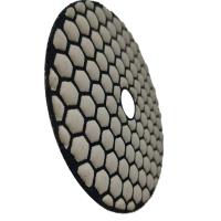 China Customized Colors 3 Step Resin Bond Stone Polishing Pads for High Grinding Efficiency for sale