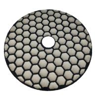 China Stone Slab Grinding Resin Bond Flexible Polishing Pads Diameter Customized Acceptable for sale