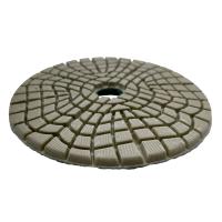 China Customized Colors 3 / 4inch Diamond Polishing Pads for Stone Slabs Polishing for sale