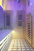 China 2 Person Far Infrared Dry Sauna Room 1800W Hemlock Wood WiFi Control Panel for sale