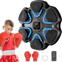 China Smart Music Boxing Machine Wall Mounted Bluetooth Boxing Target with LED Display for sale