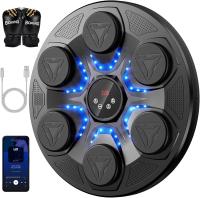 China Upgraded Smart Music Boxing Machine 12 Modes LED Wall Mount Boxing Target with Bluetooth for sale