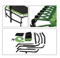 China 12FT Outdoor Trampoline with Safety Enclosure and Ladder for Kids and Adults 144 Inch for sale