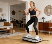 China Power Fit Elite Vibration Fitness Machine 150kg Max Load 150W Home Gym Platform for sale