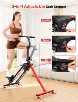 China Stair Climber Machine，Stair Stepper , Folding Cardio Stair Master for sale