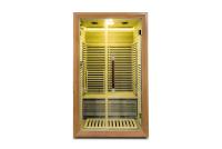 China 2-Person Hemlock Dry Infrared Home Sauna 1800W Full Spectrum Heat Skin Nourishing for sale