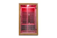 China 2-Person Hemlock Dry Infrared Home Sauna 1800W Full Spectrum Heat Skin Nourishing for sale