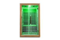 China 2-Person Hemlock Dry Infrared Home Sauna 1800W Full Spectrum Heat Skin Nourishing for sale