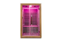 China 2-Person Hemlock Dry Infrared Home Sauna 1800W Full Spectrum Heat Skin Nourishing for sale