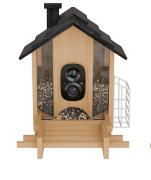 China BAMBOO  WOODEN SMART BIRD FEEDER for sale