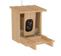 China BAMBOO  WOODEN SMART BIRD FEEDER for sale