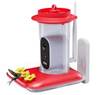 China Smart Bird Feeder with 5MP 2.5K Camera and 4000mAh Battery for Outdoor Bird Watching for sale