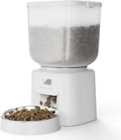 China 130 Degree Wide View Smart Pet Feeder 2K HD Two Way Audio App Remote Timed Feeding 4L Capacity for sale