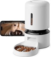 China Smart WiFi Automatic Pet Feeder 2K HD Camera 4-5L Capacity Remote Feeding for sale
