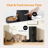 China Large Capacity WiFi Automatic Pet Feeder 4-5L with 2K HD Camera for sale