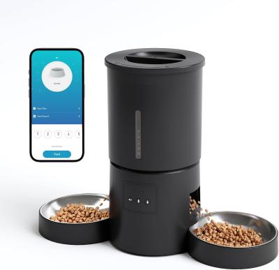 China Large Capacity WiFi Automatic Pet Feeder 4-5L with 2K HD Camera for sale