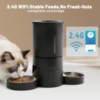 China Large Capacity WiFi Automatic Pet Feeder 4-5L with 2K HD Camera for sale